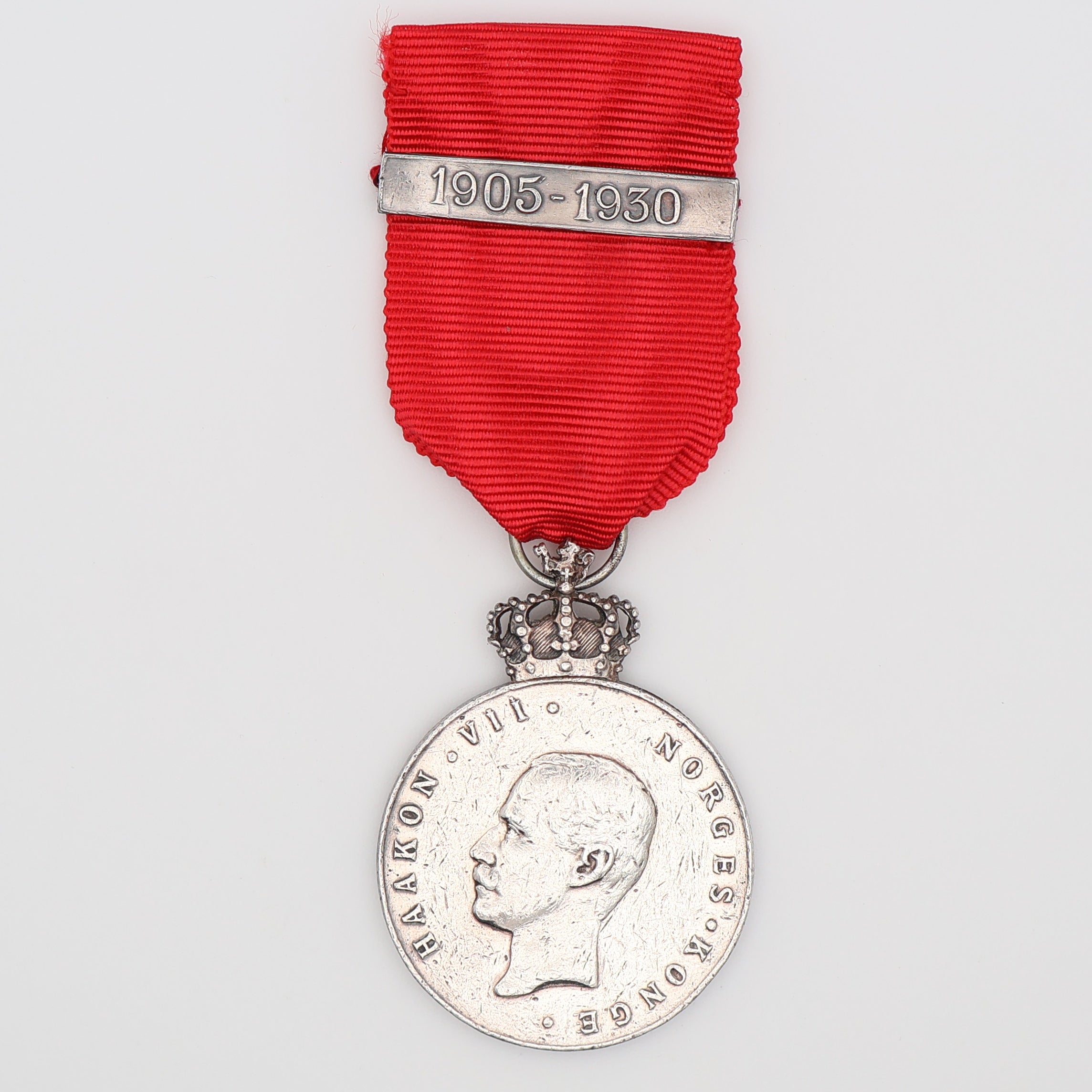 Norway Haakon VII Medal of Recompense 1905-1930 – Worldwide Medals