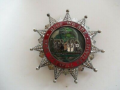 LIBERIA ORDER OF THE PIONEERS OF LIBERIA GRAND CROSS BREAST STAR. SILV ...