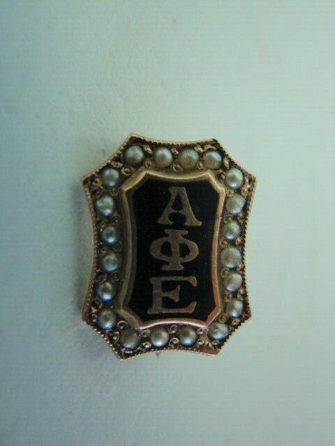 USA FRATERNITY PIN ALPHA PHI EPSILON. MADE IN GOLD 10K. 628 ...