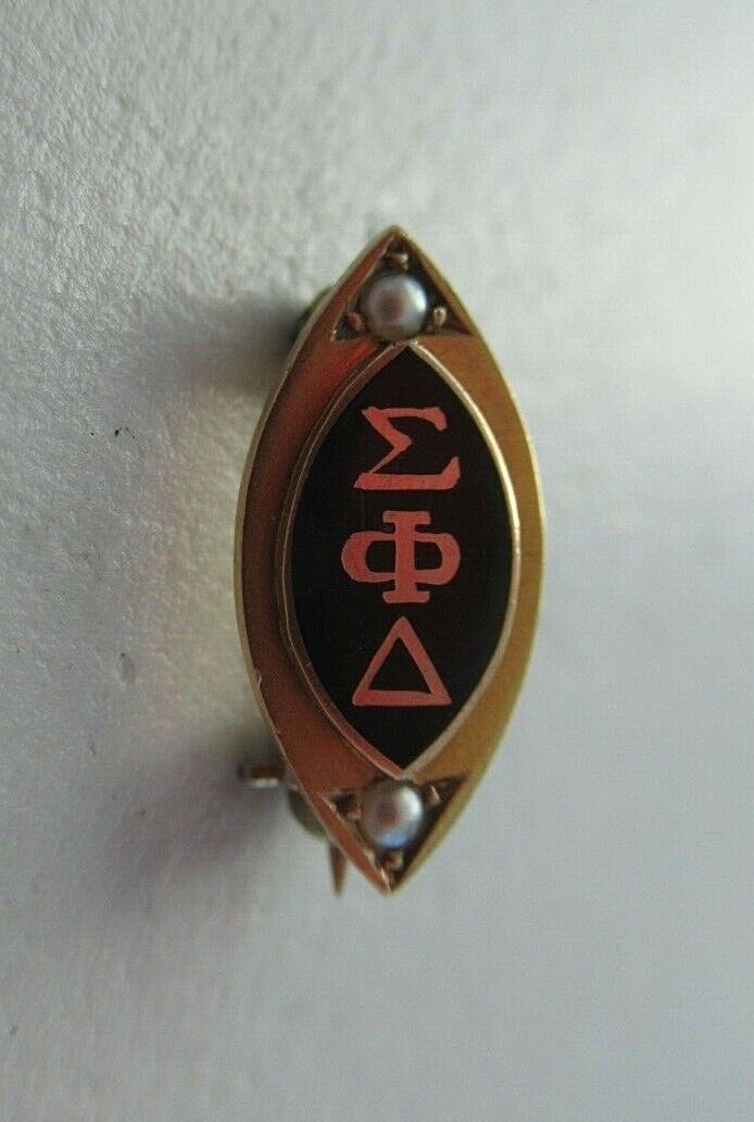 USA FRATERNITY PIN SIGMA PHI DELTA. MADE IN GOLD. 1539 – WorldWideMedals